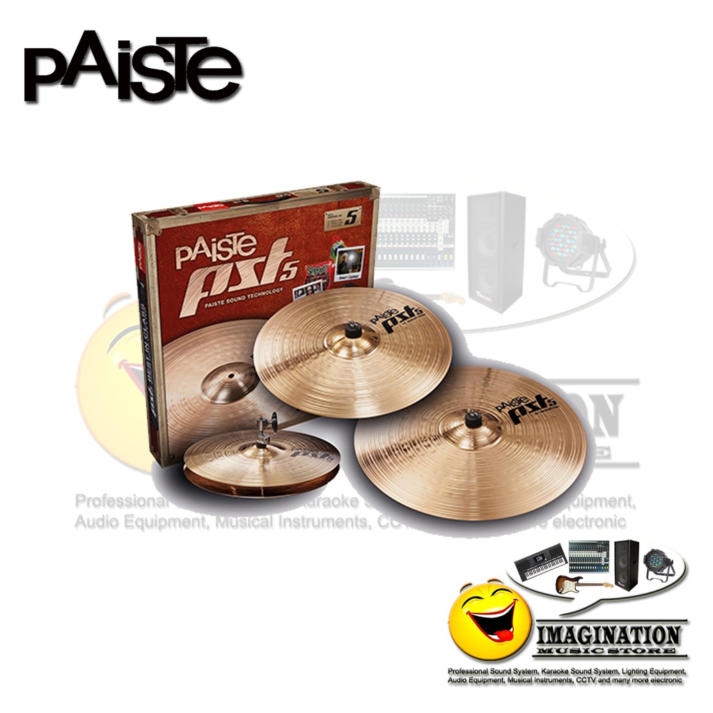 Jual Paiste PST 5 Universal Cymbal Set - 14/16/20 inch | Shopee Indonesia