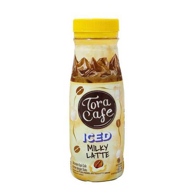 Jual Tora Cafe Iced Milky Latte / Kopi Susu / Kopi Botol 180ml | Shopee ...