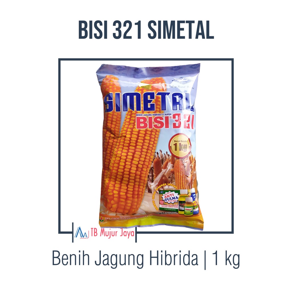 Jual Benih Jagung BISI 321 SIMETAL 1kg | Shopee Indonesia