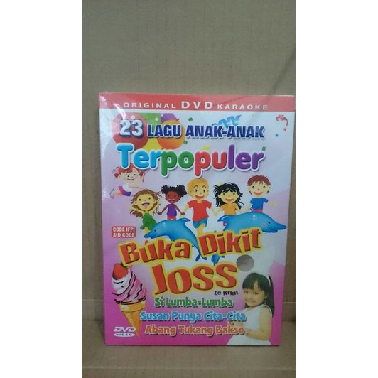 Jual DVD ORIGINAL 23 LAGU ANAK-ANAK TERPOPULER BUKA DIKIT JOSS | Shopee ...