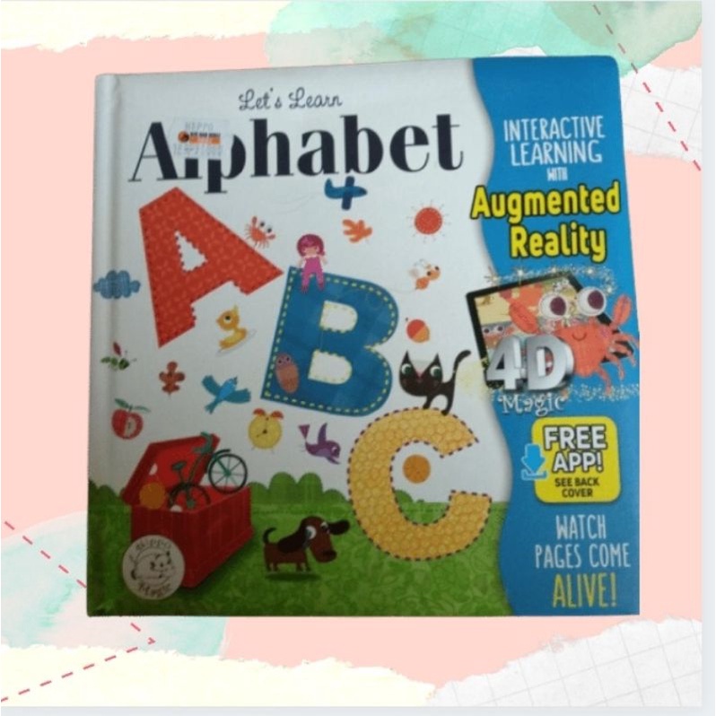 Jual BUKU BELAJAR ANAK 4D BOOK ALPHABET ABC | Shopee Indonesia
