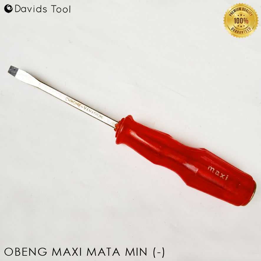 Jual Obeng Kembang Plus Min Minus Serbaguna Ketok Screwdriver Maxi ...