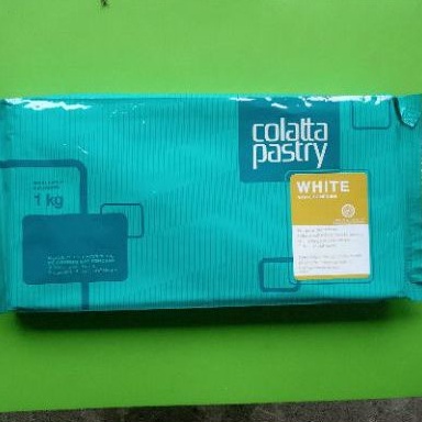 Jual Cokelat Batang Collata Pastry White 1 kg | Shopee Indonesia