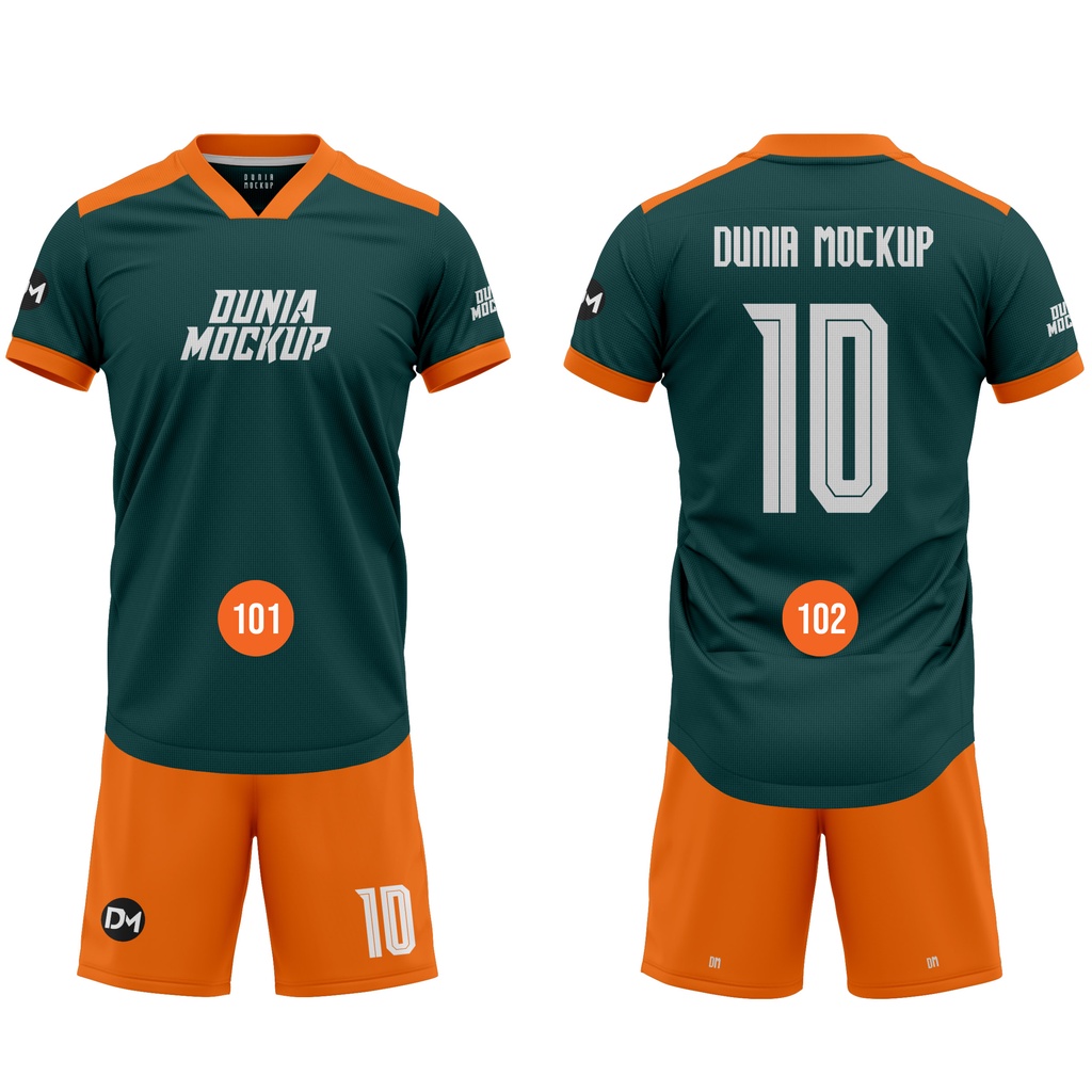 Jual Mockup Design Jersey Kit V-Neck - CDR (Produk Digital) | Shopee ...