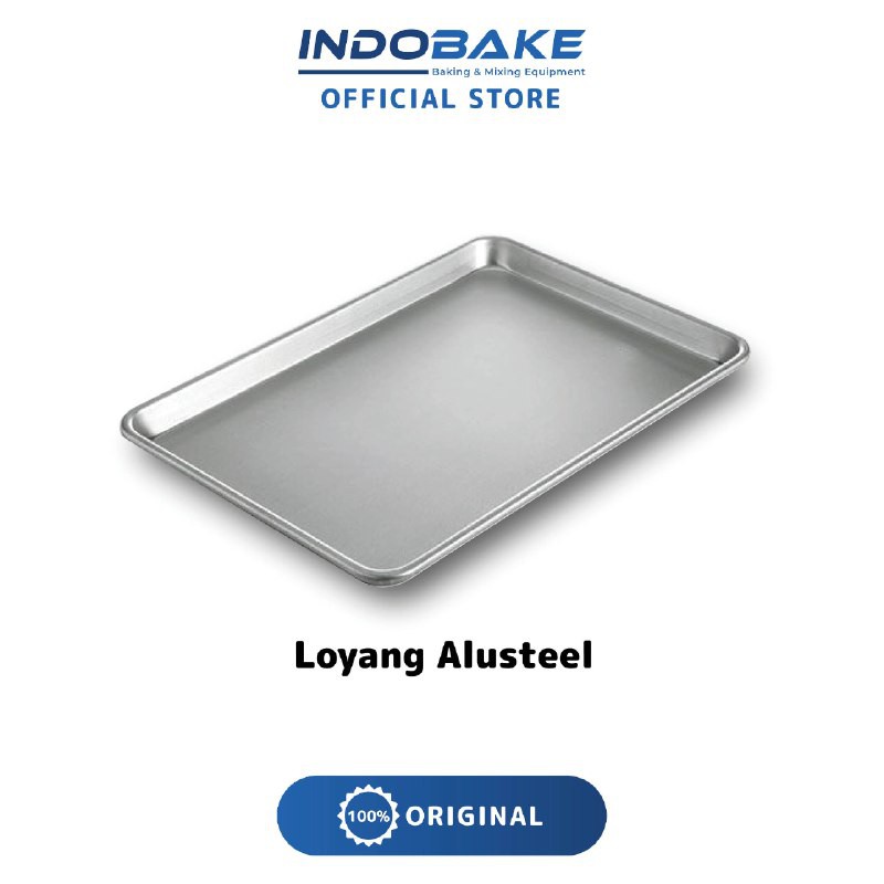 Jual Indobake Loyang Alusteel 40x60cm - Baking Pan Loyang Oven Tinggi ...