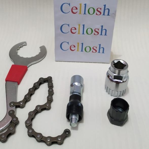 Jual Alat pembuka Crank dan sprocket gear 3 in 1 Repair Kit Rantai ...