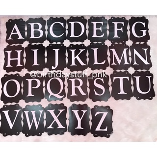 Jual Banner abjad huruf satuan/terpisah | Shopee Indonesia