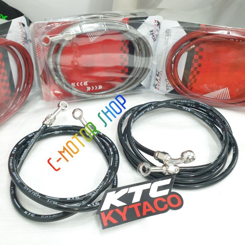 Jual Selang Rem Ktc Kytaco Nmax Old, Nmax New Depan Belakang Selang Rem Ktc Depan Belakang Nmax ...