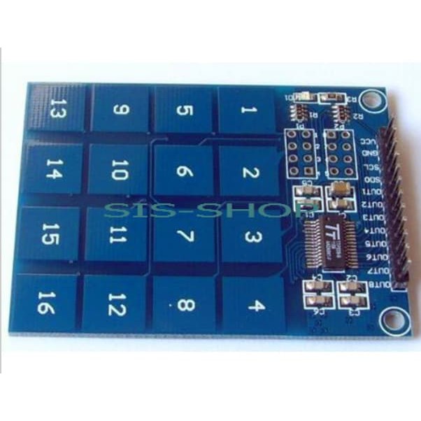 Jual TTP229 16 CHANNEL CAPACITIVE TOUCH SWITCH DIGITAL TOUCH SENSOR ... Jual TTP229 16 CHANNEL CAPACITIVE TOUCH SWITCH DIGITAL TOUCH SENSOR ...