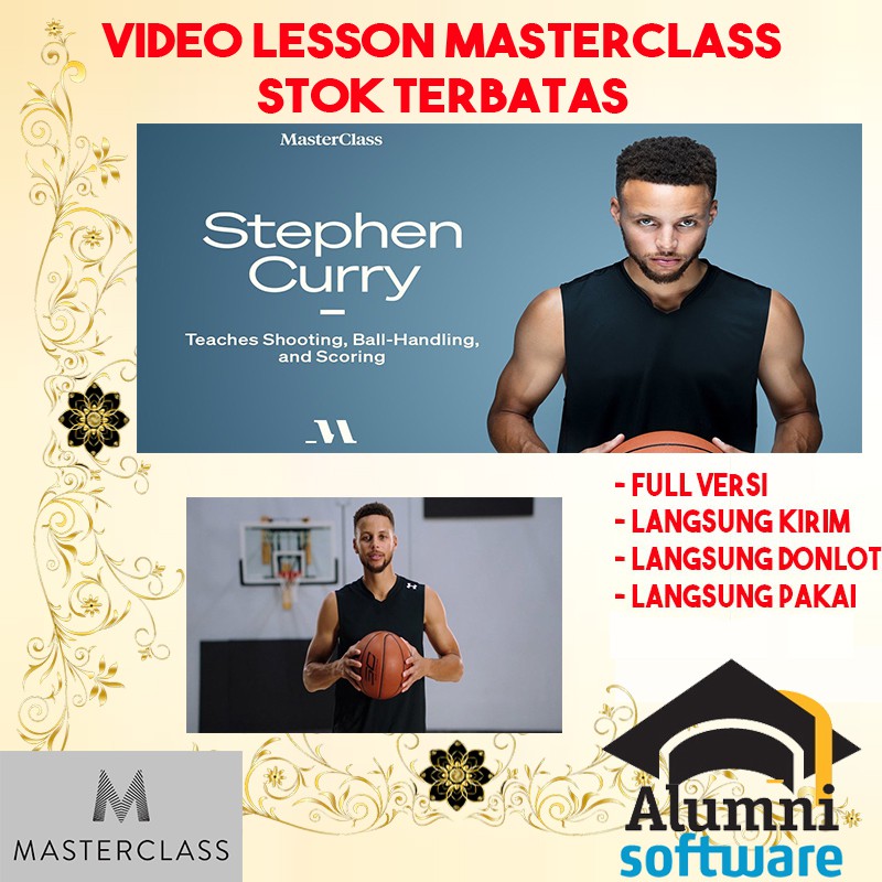 Jual MasterClass Stephen Curry - Shooting, Ball-Handling, and Scoring ...