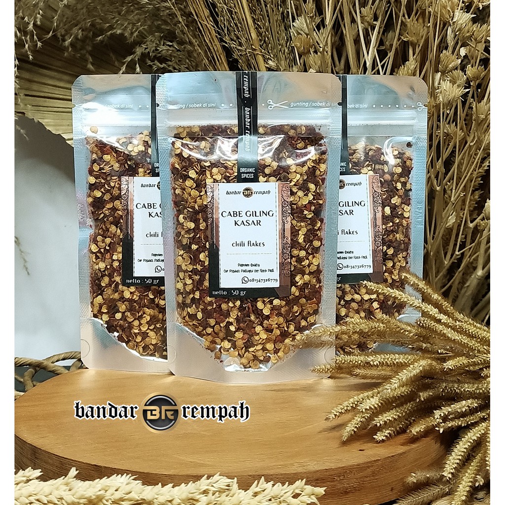 Jual CABE GILING KASAR (CHILI FLAKES) | Shopee Indonesia