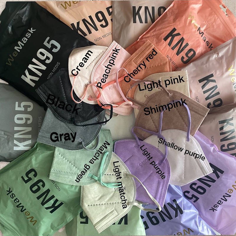 Jual Masker Murah / KN95 WE MASK / WEMASK Warna 5Ply / 6Ply KN 95 ...