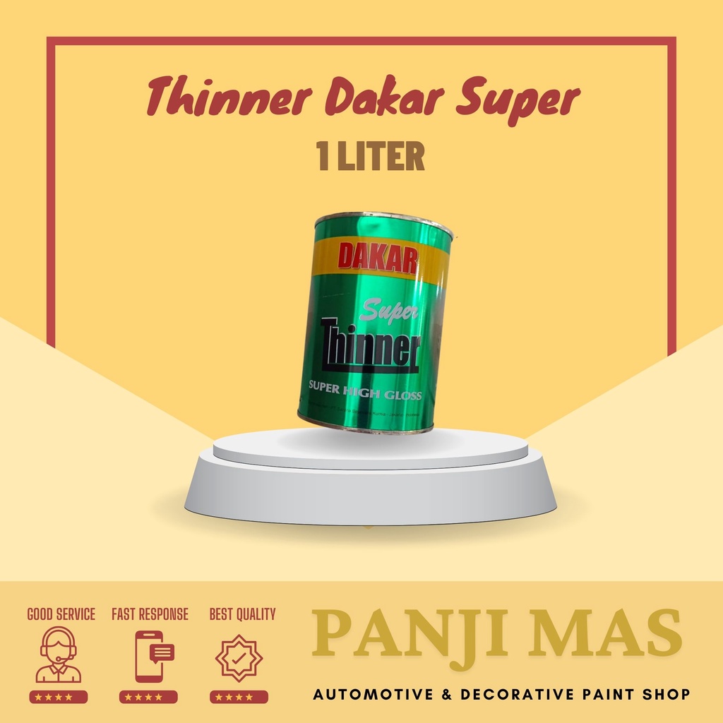 Jual Thinner Dakar Hijau Super High Gloss 1 L | Shopee Indonesia