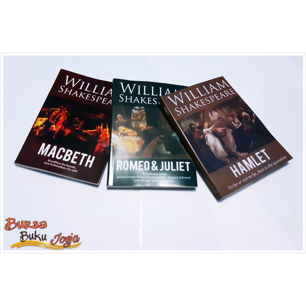 Jual Paket Romeo Juliet - Hamlet - Macbeth - Isi 3 buku | Shopee Indonesia