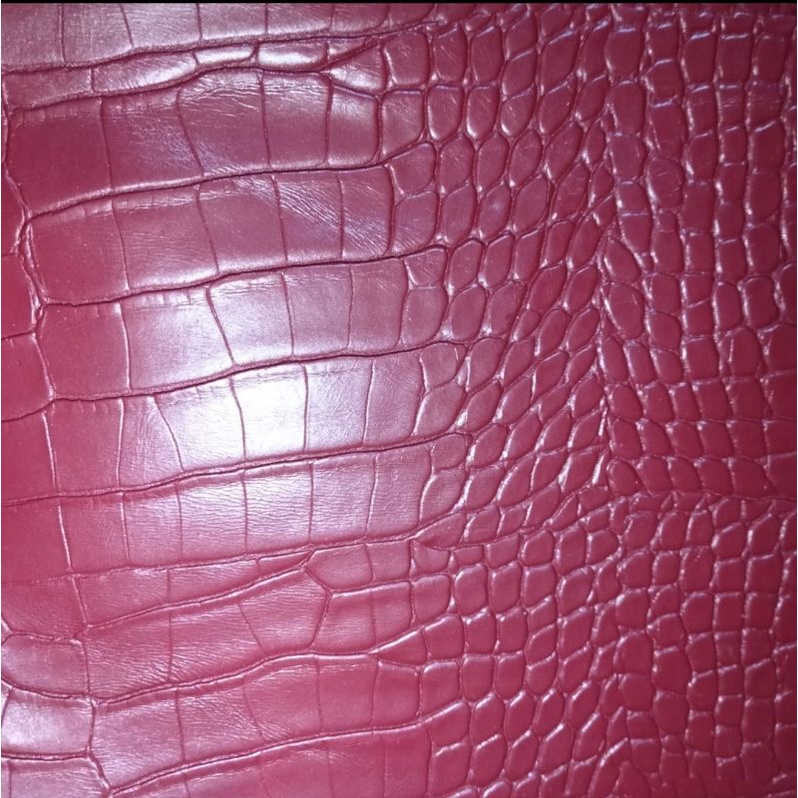 Jual KULIT SINTETIS CROCO DOFF / MOTIF BUAYA METERAN / MOTIF BATU ...