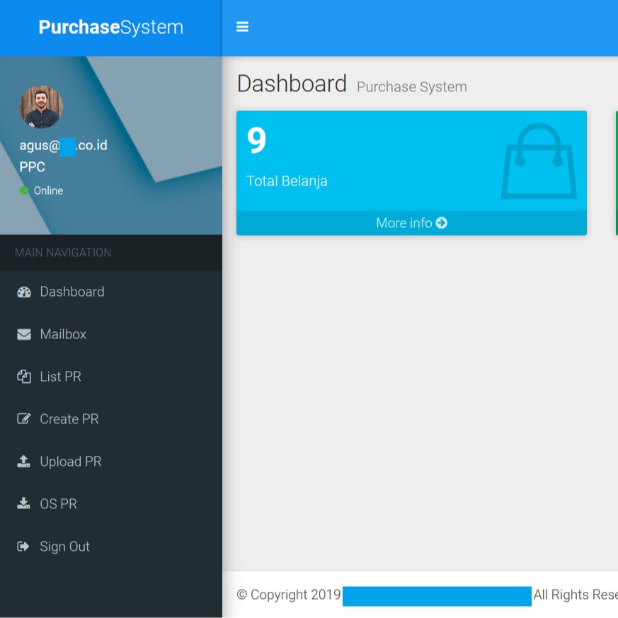 Jual Sistem Pembelian Barang Perusahaan berbasis PHP MySql | Shopee ...