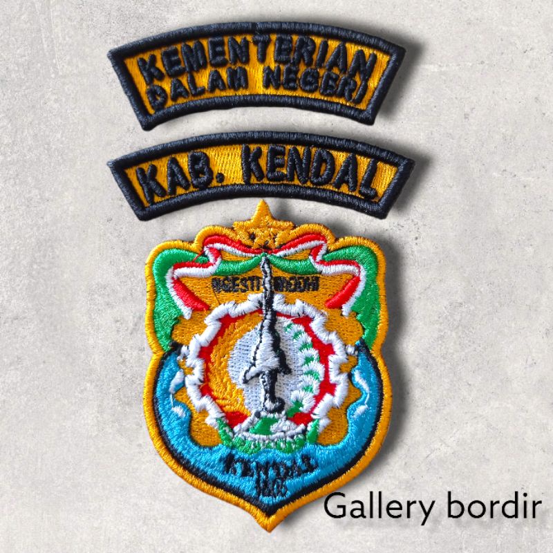 Jual logo daerah kota kabupaten dan lokasi timbul 3d request | Shopee ...