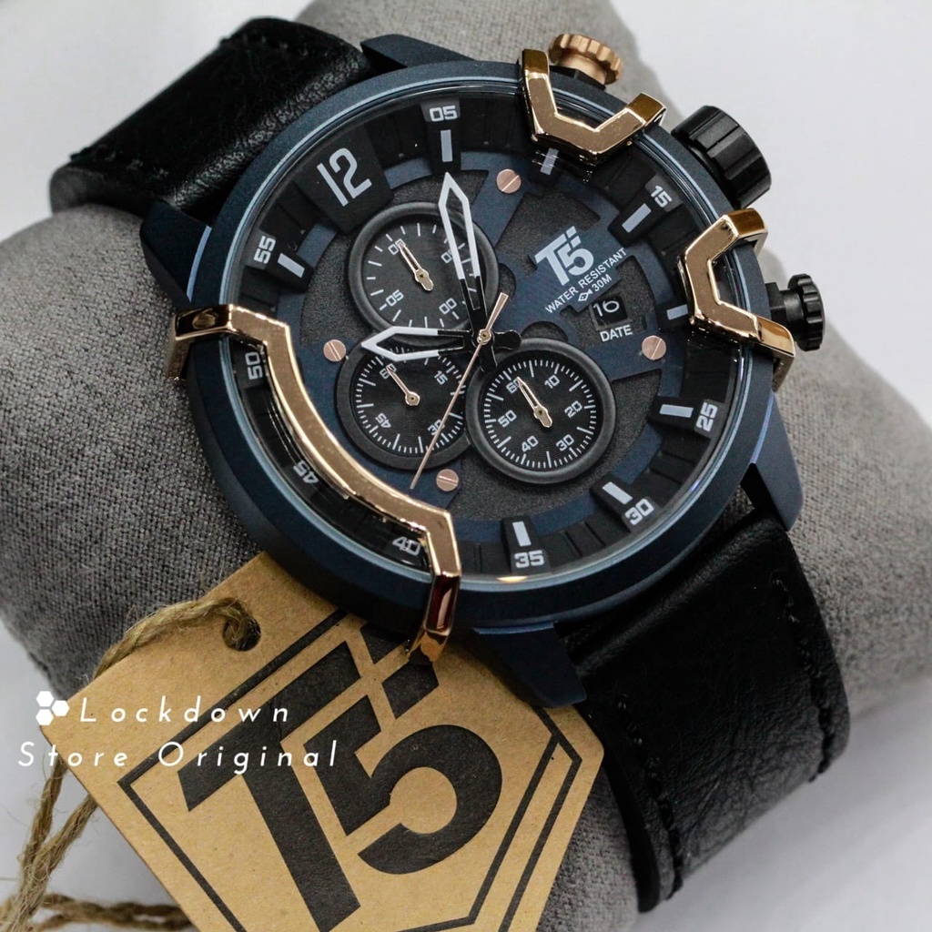 Jual New 2024 Jam T5 3819 Original / Jam Tangan T5 3819 Chronograph ...