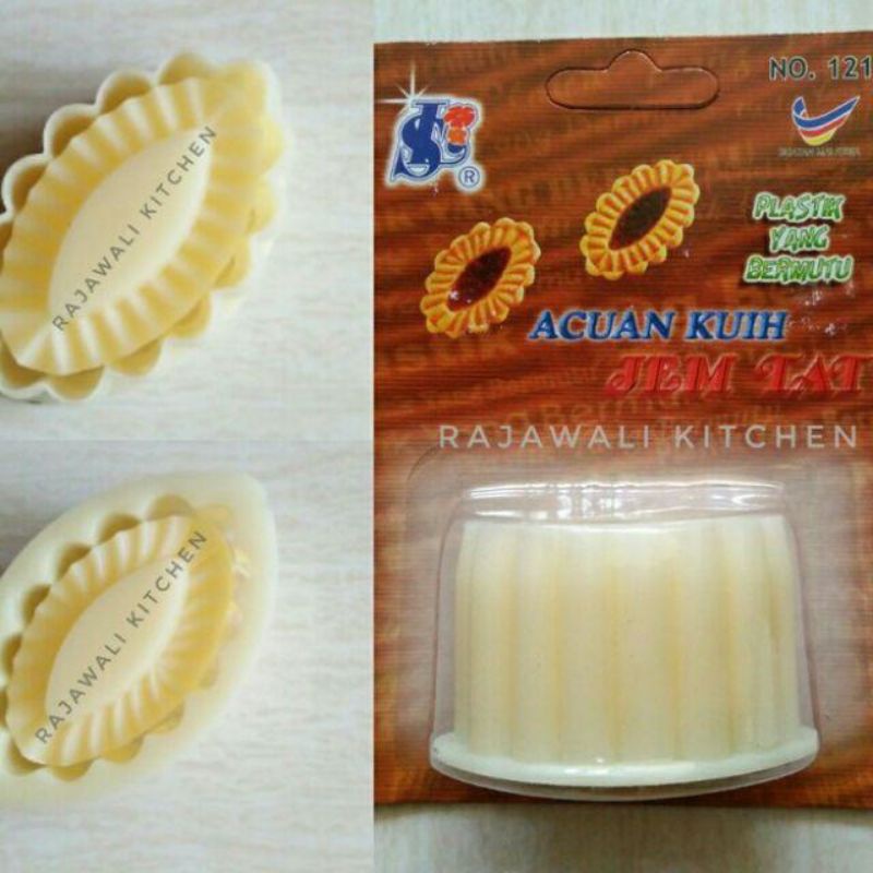 Jual Acuan Kuih Jem Tat Cetakan Kue Kering Nastar Nutella Butter ...