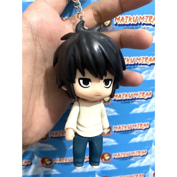 Jual Figure Keychain / Gantungan Kunci Anime Death Note Yagami Light ...