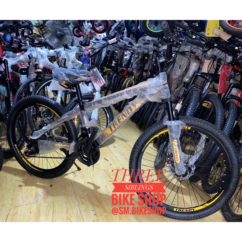 Jual SEPEDA GUNUNG MTB TRENDY by PACIFIC 24 INCH 21 SPEED REM CAKRAM | Shopee Indonesia
