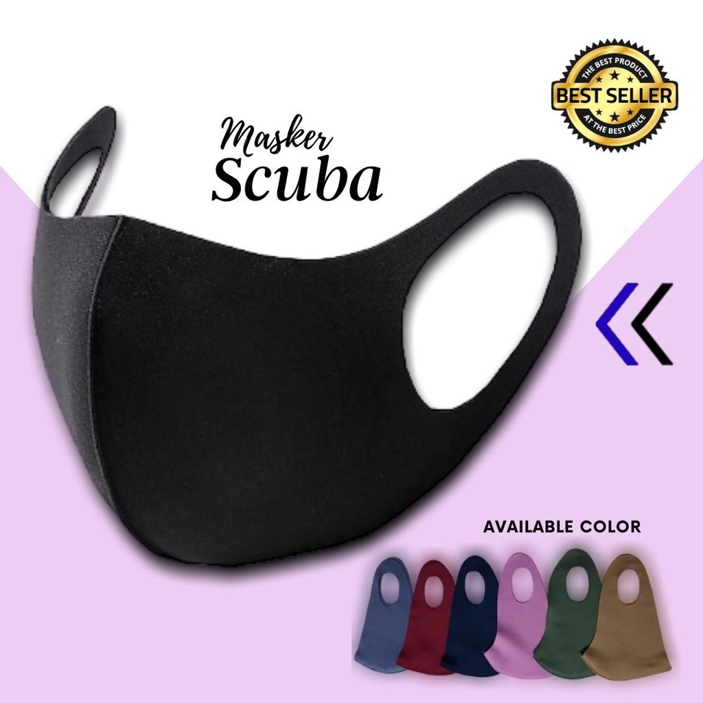 Jual Masker Scuba Kualitas Premium Anti Polusi dan Debu Dewasa dan Anak ...