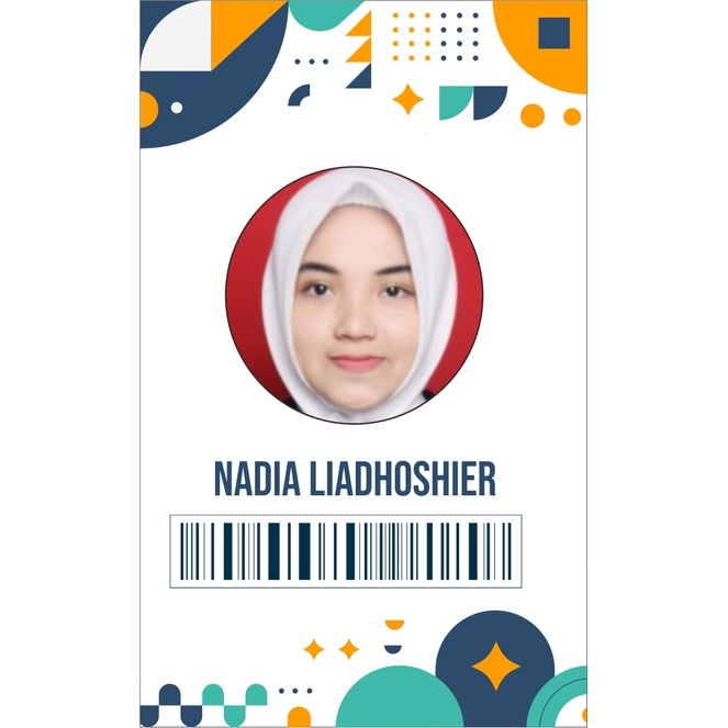 Jual NAME TAG KARYAWAN KANTOR OSIS KARTU PELAJAR ID CARD BAHAN PVC ...