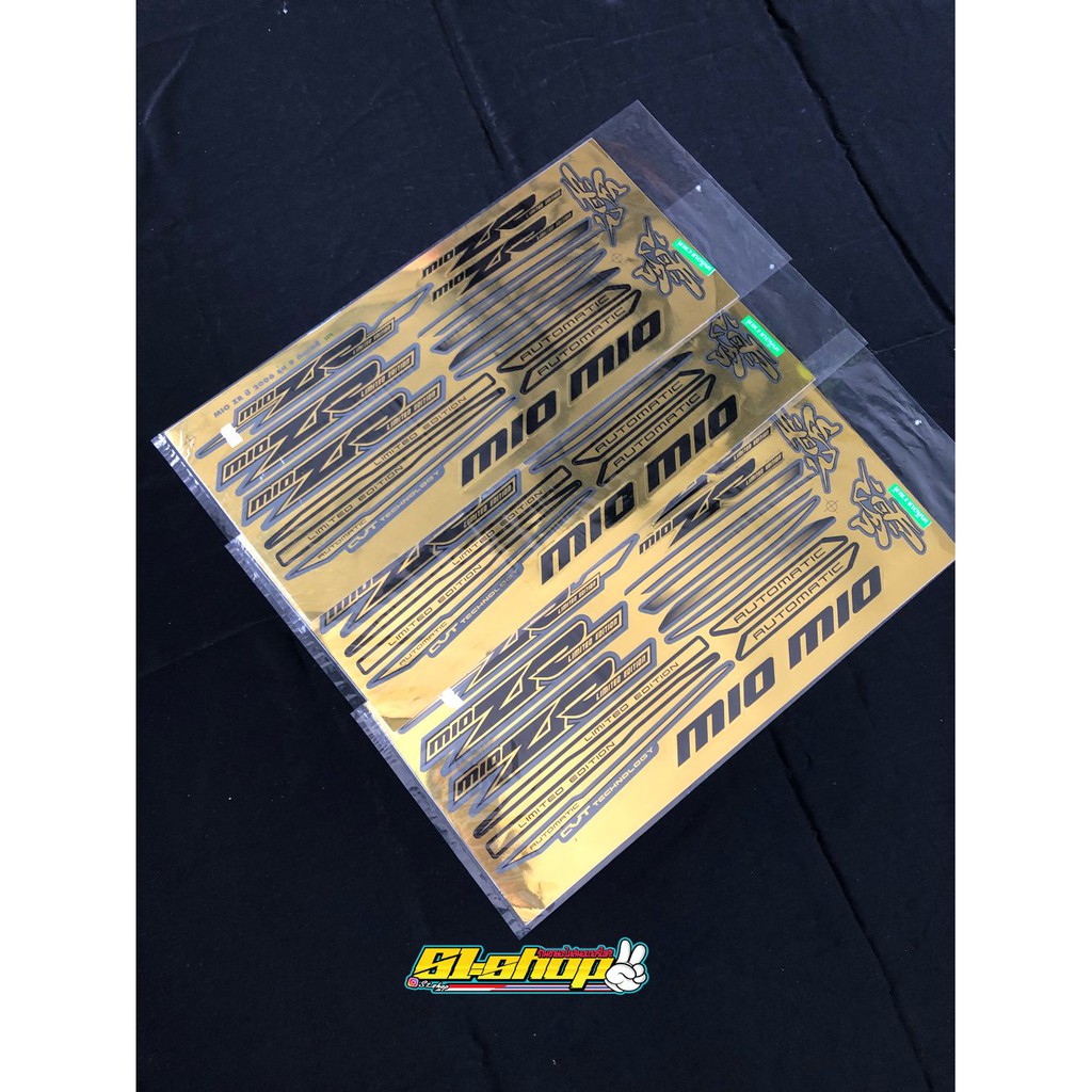Jual striping MIO ZR gold atau mio karburator Terbaik | Shopee Indonesia