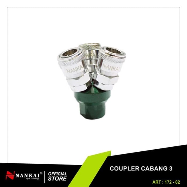 Jual KOPLER CABANG 3 QUICK COUPLER CABANG 3 | Shopee Indonesia