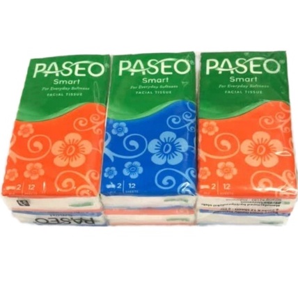 Jual Paseo smart hanky TISU non parfum (isi 6 bgkus x12 sheet ) tissue ...