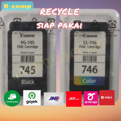 Jual CATRIDGE CANON CL-746/PG745 COMPATIBLE SIAP PAKAI | Shopee Indonesia