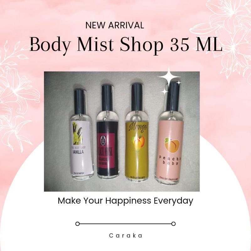 Jual PARFUM BODY MIST BEST SELLER 35ML PARFUM CEWEK PARFUM COWOK ...