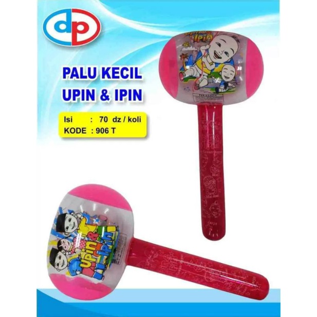 Jual 1 Lsn Mainan Tiup PALU gambar UPIN 45cm | Shopee Indonesia