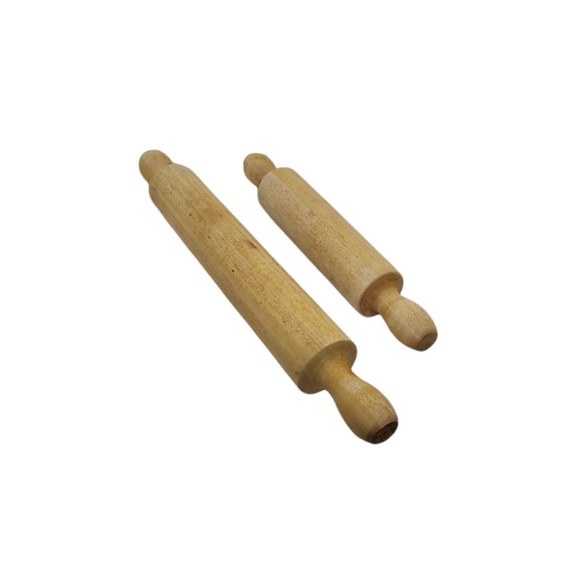 Jual ROLLING PIN KAYU SET PANJANG PENDEK PENGGILAS ADONAN KUE | Shopee ...