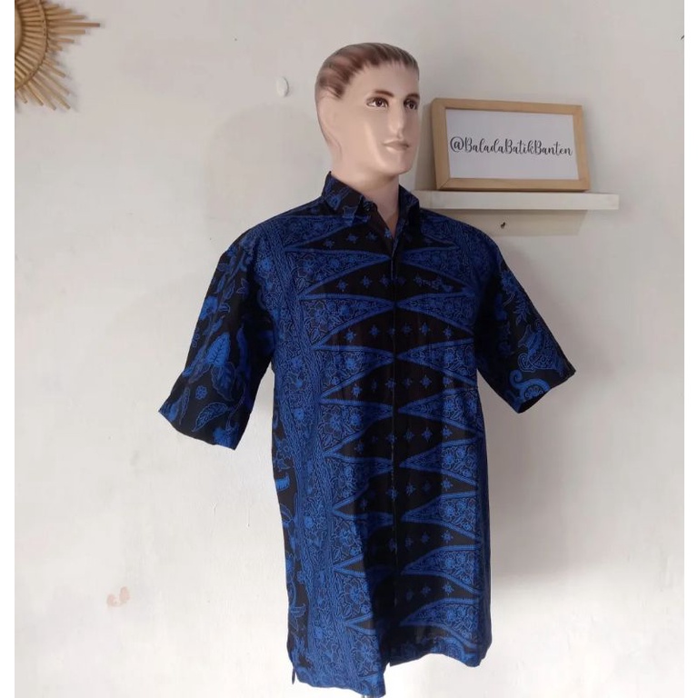 Jual KEMEJA PENDEK BATIK BANTEN KHAS BADUY | Shopee Indonesia