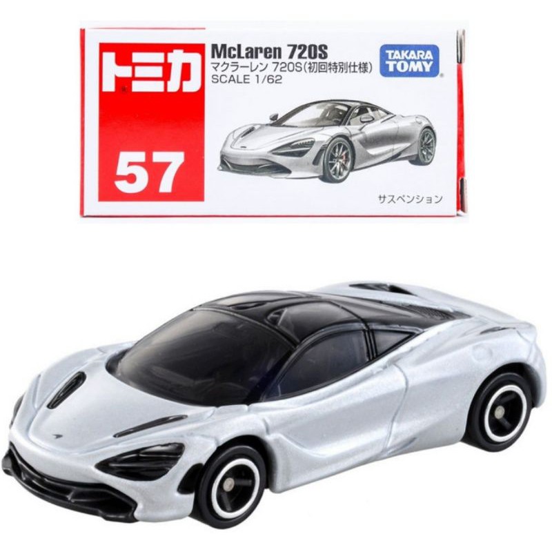 Jual Tomica Reguler No 57 Mclaren 720S White TAKARA TOMY | Shopee Indonesia