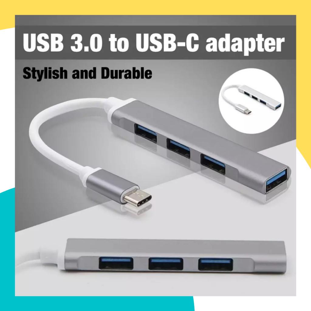 Jual Type C USB Hub 4 In 1 Splitter Converter Multiple Apple Macbook ...