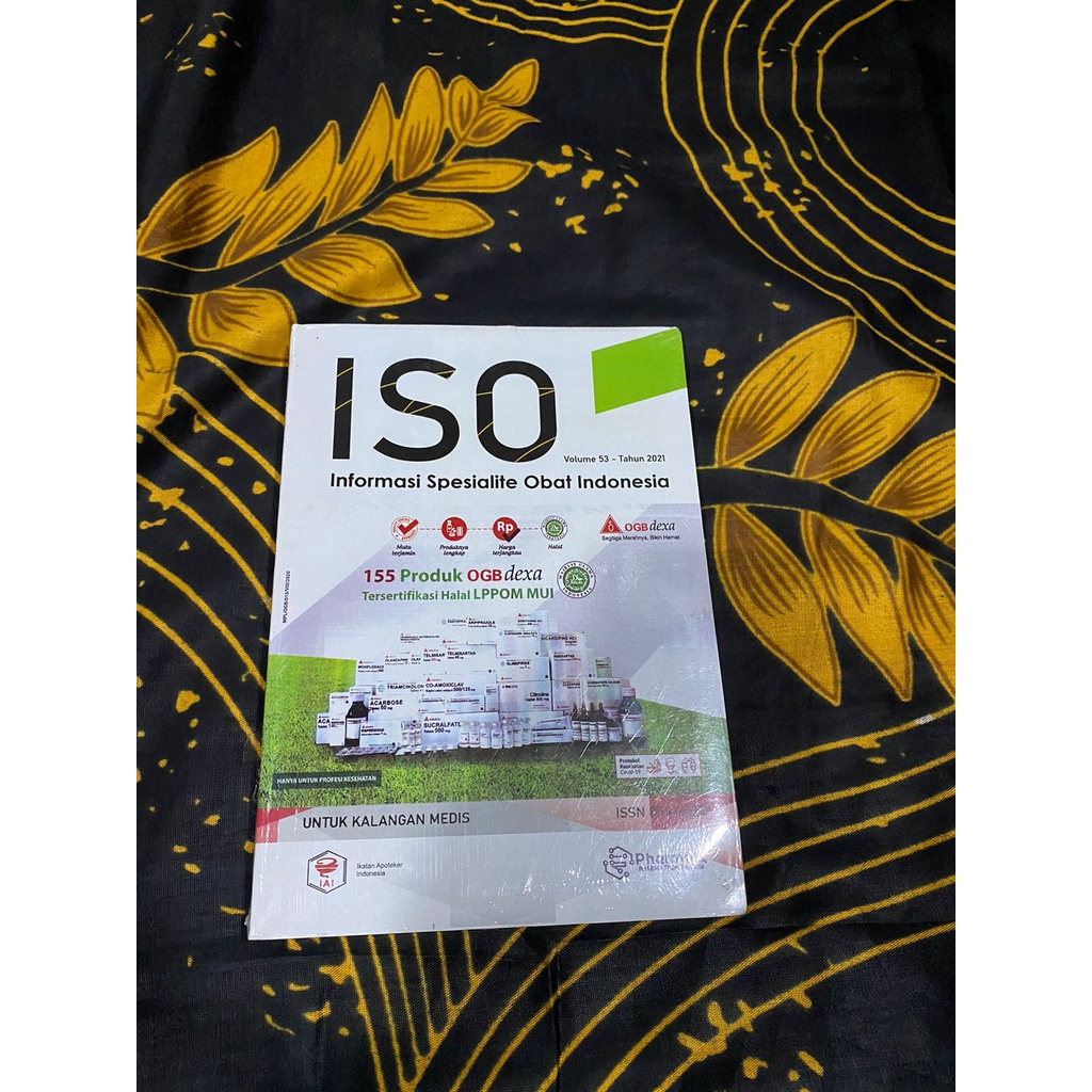 Jual Buku ISO 2021 VOLUME 53 TAHUN (INFORMASI SPESIALITE OBAT INDONESIA) / BUKUNOVEL | Shopee ...