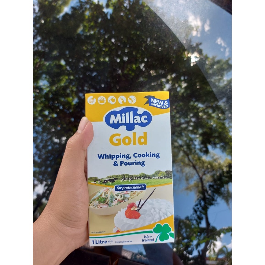 Jual Millac gold whipping cooking cream 1 liter | Shopee Indonesia