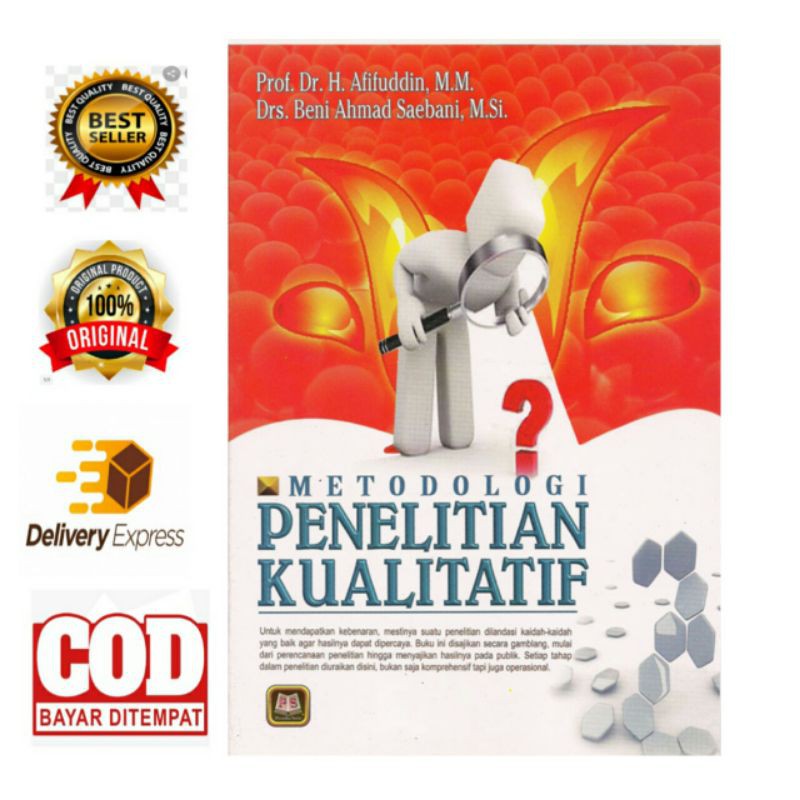 Jual Buku Metodologi Penelitian Kualitatif Penerbit Pustaka Setia