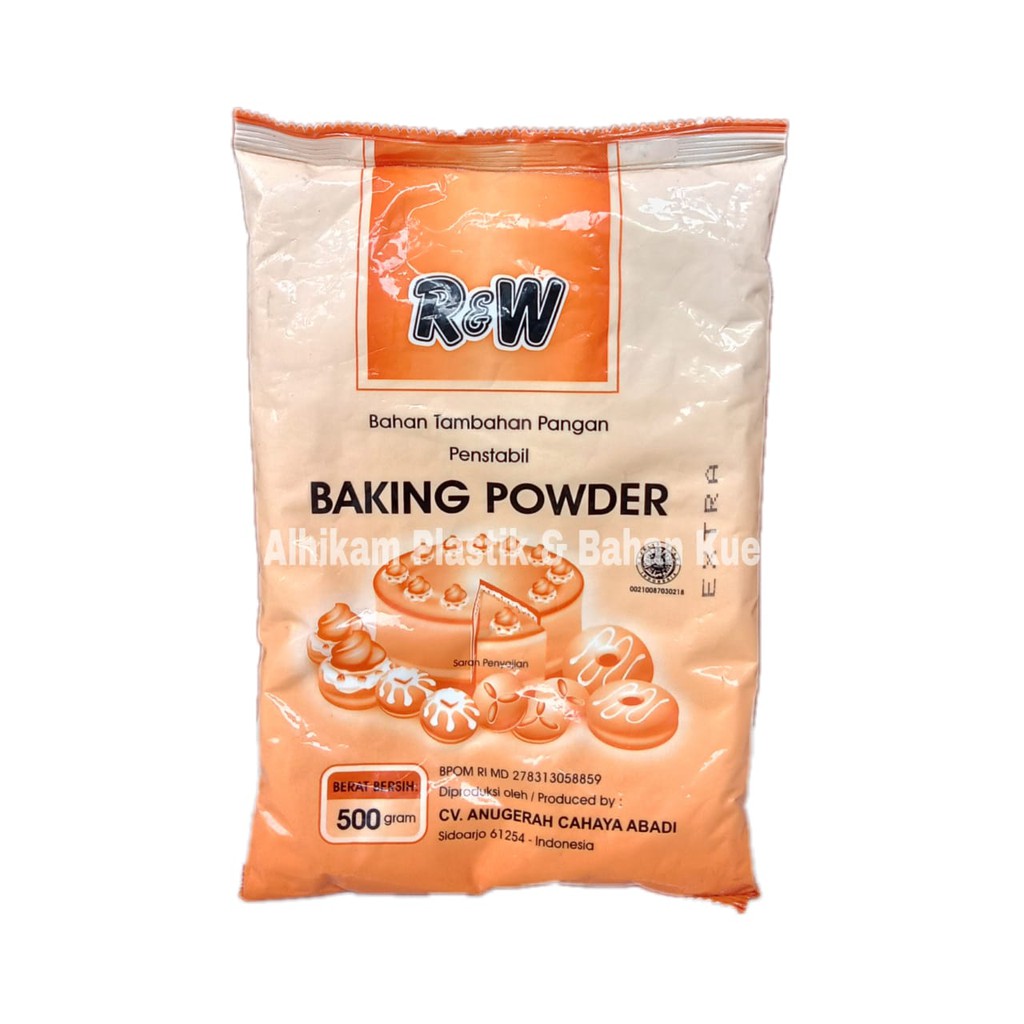 Jual Baking Powder Rajawali Orange 500gr Extra RW | Shopee Indonesia