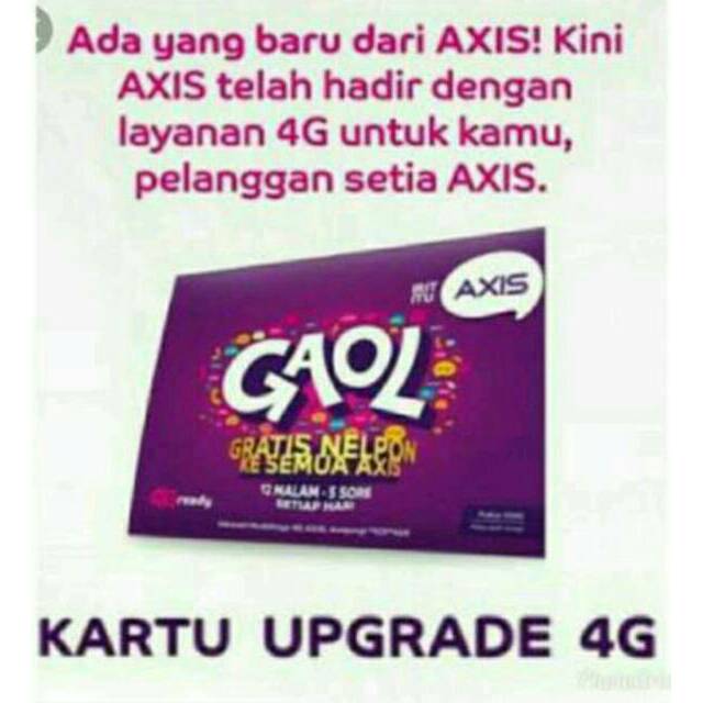 Jual OTA Chip untuk Upgrade to 4G Kartu Simcard Axis | Shopee Indonesia