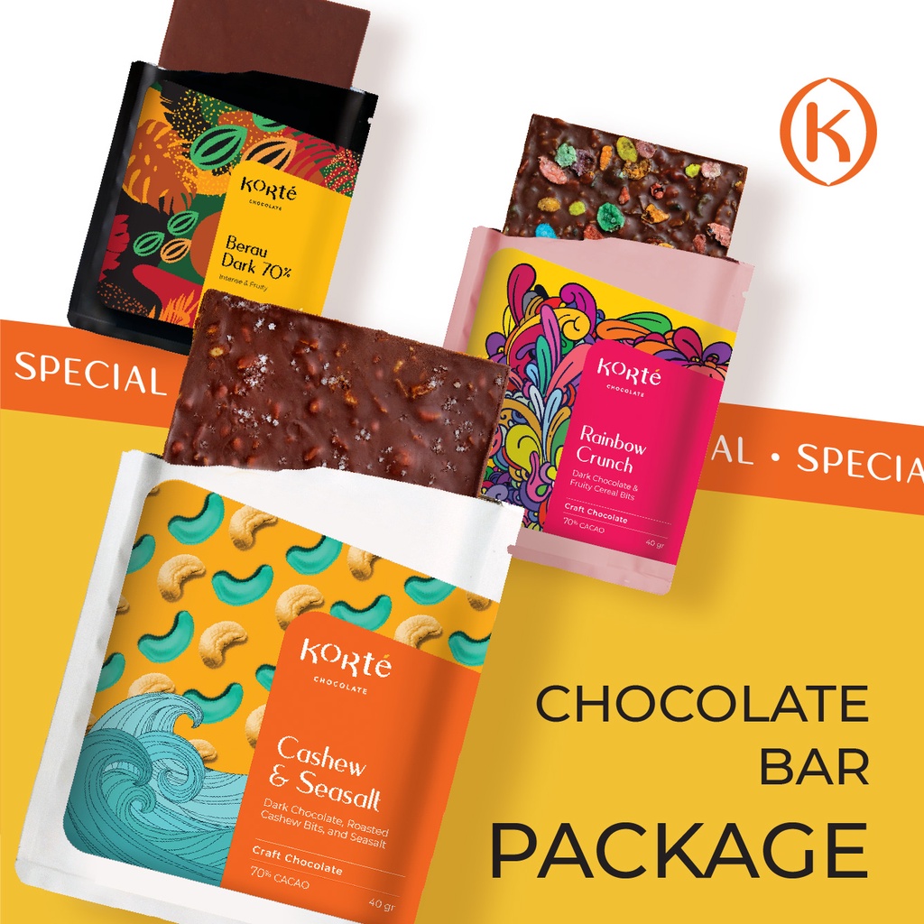 Jual Korte Bundling Chocolate Bars | Shopee Indonesia