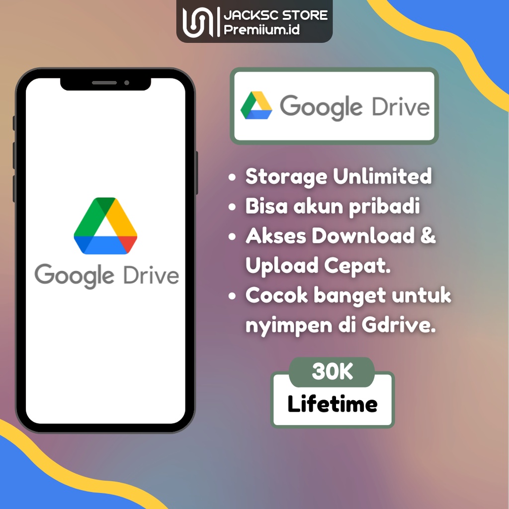 Jual Google Drive Unlimited Lifetime | Shopee Indonesia