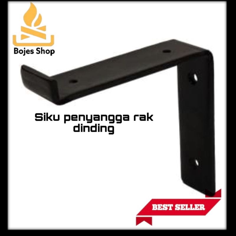 Jual BRACKET BESI SIKU PENYANGGA RAK DINDING AMBALAN besi pangkon rak ...