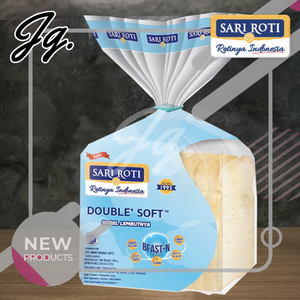 Jual SARI ROTI TAWAR DOUBLE SOFT 300 GRAM | Shopee Indonesia