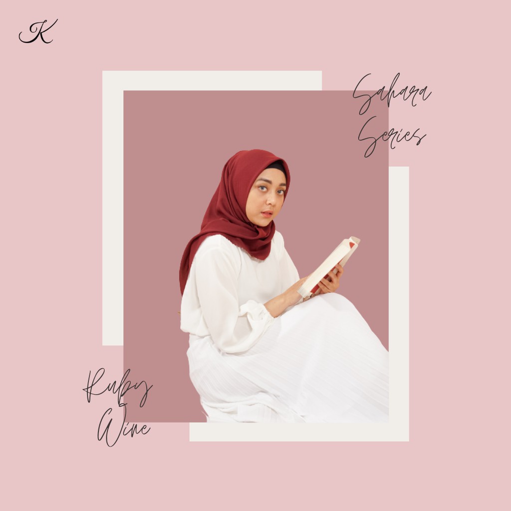 Jual Sahara Series Ruby Wine (voal sahara) | Shopee Indonesia
