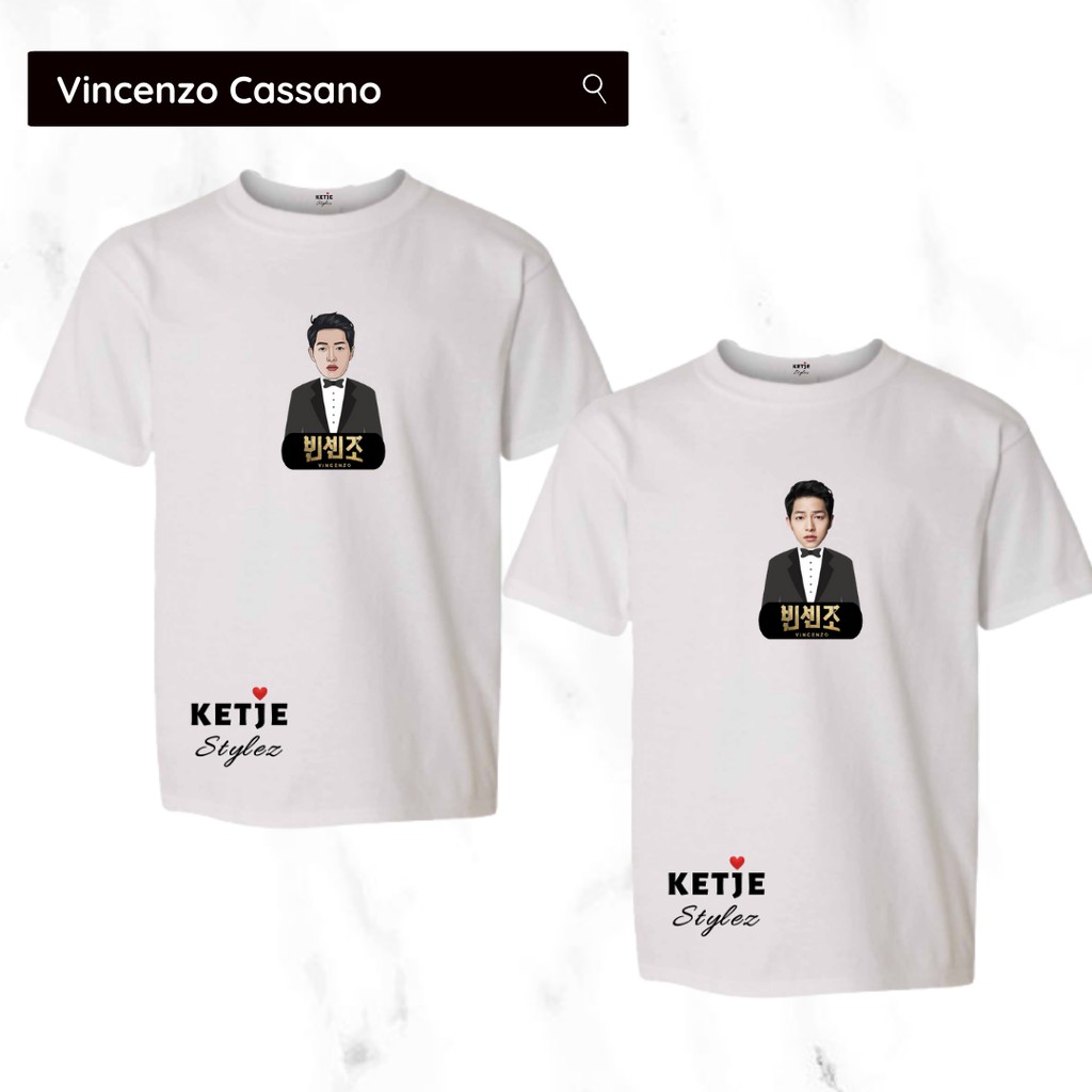 Jual Kaos custom Kdrama Vincenzo Song joong ki / Cetak print Kaos Song ... Jual Kaos custom Kdrama Vincenzo Song joong ki / Cetak print Kaos Song ...