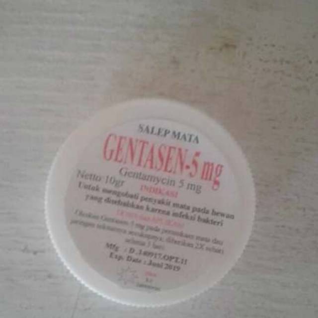 Jual Gentasen -5mg salep mata/obat mata 10 gr | Shopee Indonesia