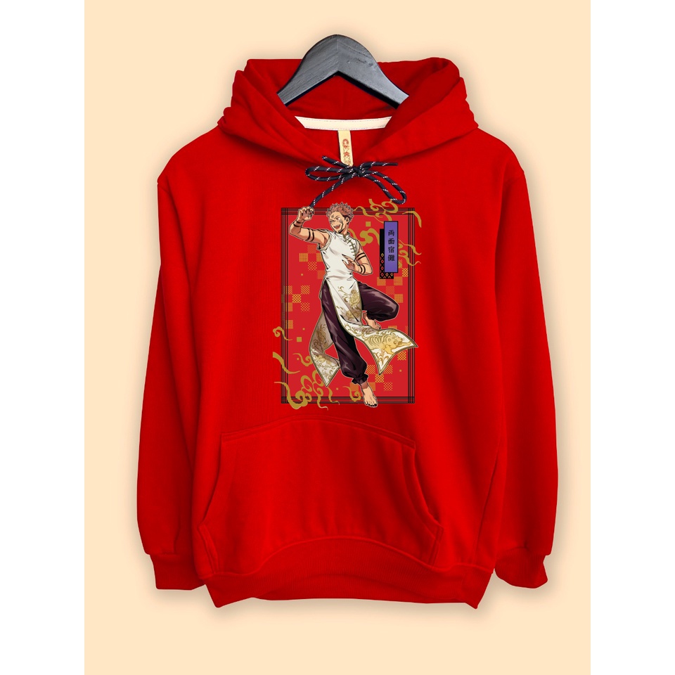 Jual JAKET BAHAN TEBAL PREMIUM Jaket Hoodie Anime Jujutsu Kaisen Sukuna ...
